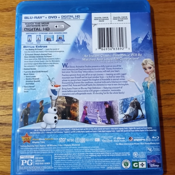 Disney | Media | Walt Disneys Frozen 2 Collectors Edition On Bluray Dvd ...